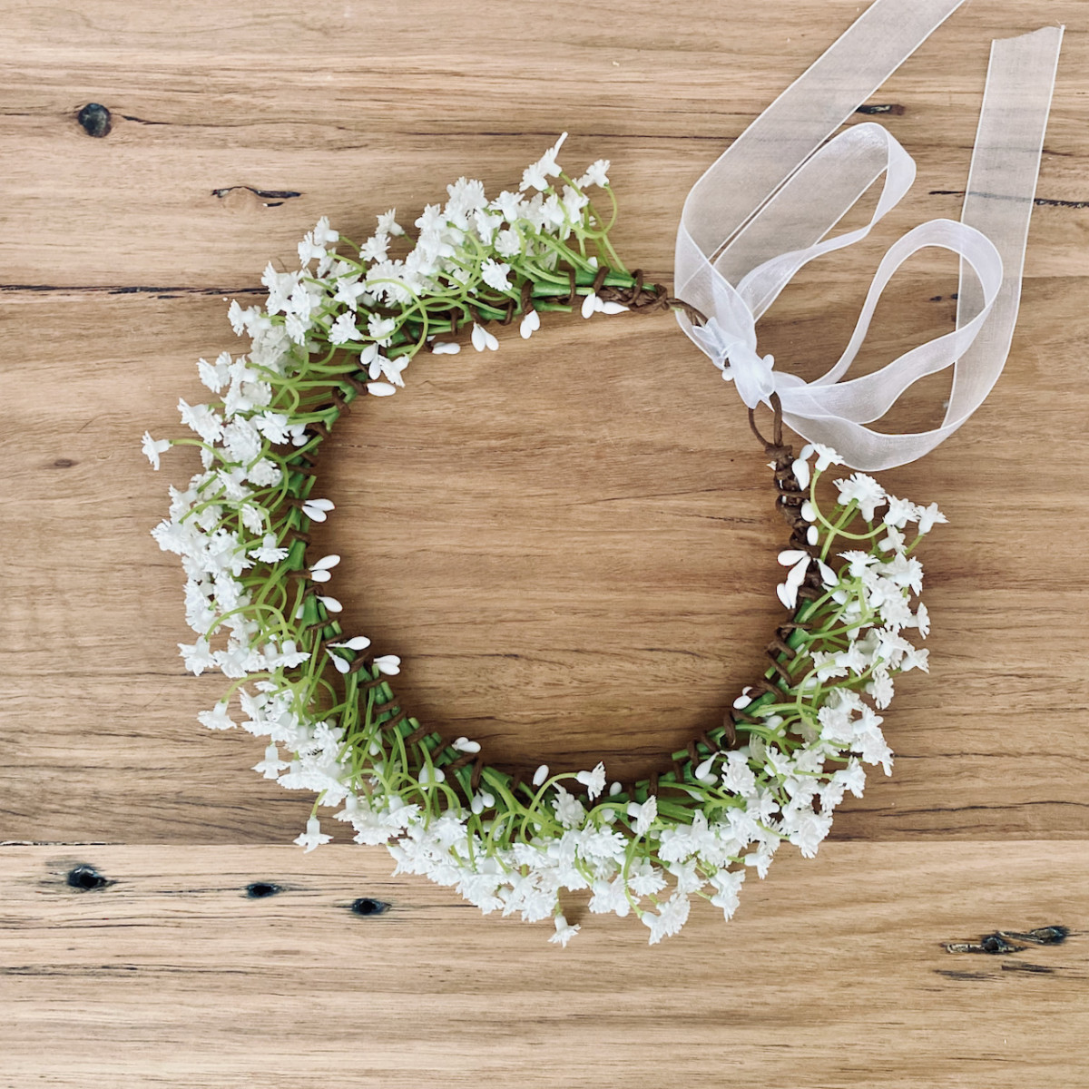 Babys Breath Flower Crown | Lilly & Lace